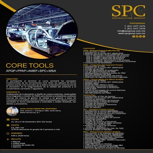 Core tools 11 151617 | PDF