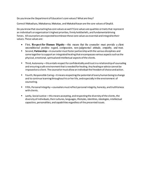 Core Values Of Counseling docx core-values-of-counseling-docx