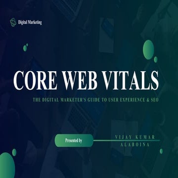 Core Web Vitals in Google Search Console | PDF
