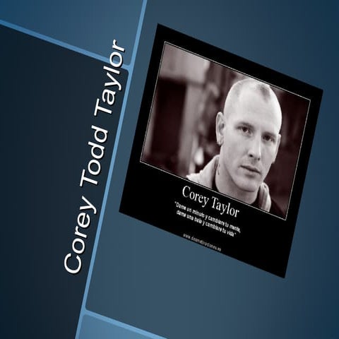 Corey taylor | PPT