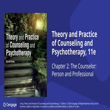 Corey_Theory and Practice of Counseling and Psychotherapy_11e_PPT_CH02 ...