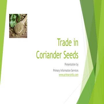 Coriander | PDF