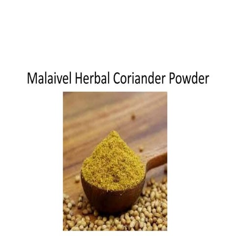 Detection of adulteration in turmeric and chilli powder | PPTX