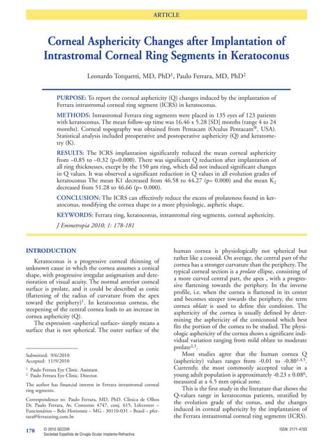 Asphericity in ring selection | PDF