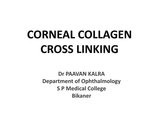 Corneal Crosslinking Dr riyad Banayot.pptx