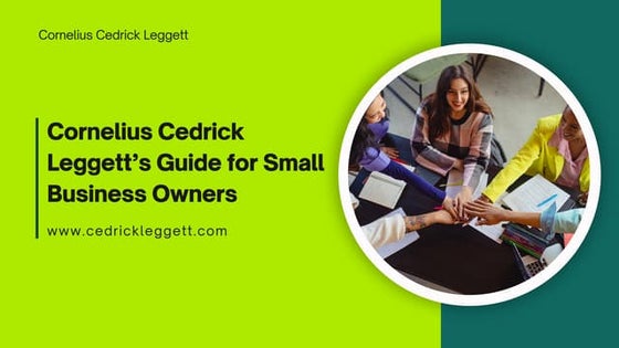 Cornelius Cedrick Leggett presentations