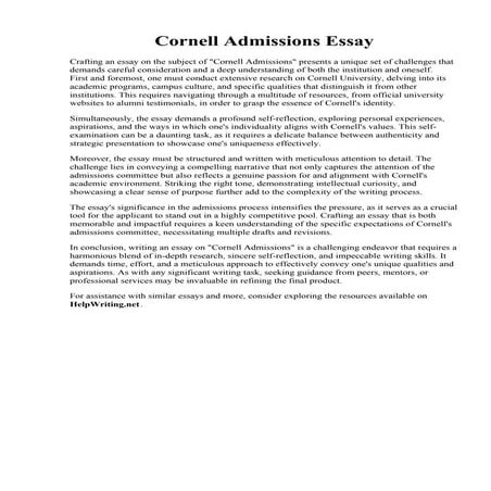 Cornell Admissions Essay.pdf