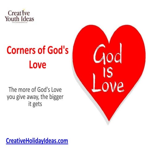 Corners of God's Love | PPTX