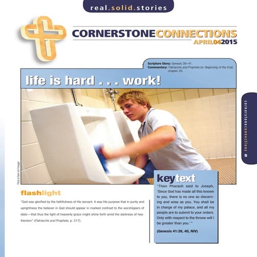 Lesson 1 | Cornerstone Connections | Sabbath School | Second Quarter ...