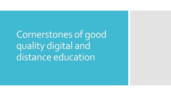 STRATEGIES FOR STUDENT ENGAGEMENT IN ONLINE LEARNING | PPT