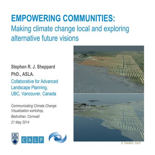 Empowering Communities: Making climate change local and exploring ...