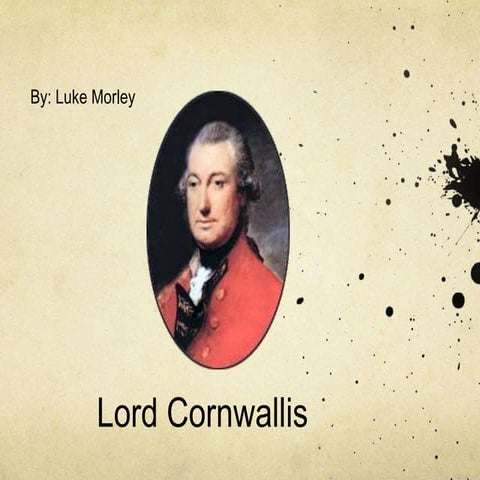 Cornwallis newest | PPTX