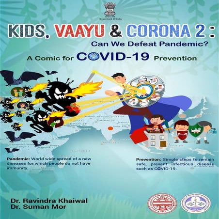 Corona Comic For Kids To Understand Pandemic and Virus | PDF