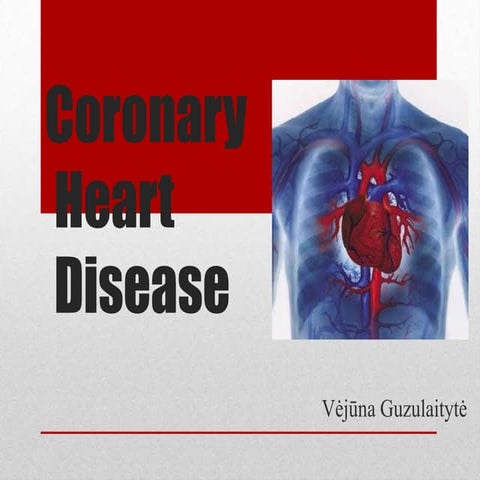 Coronary heart disease | PPTX | Heart and Cardiovascular Diseases ...