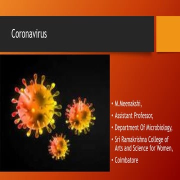 Coronavirus | PPT
