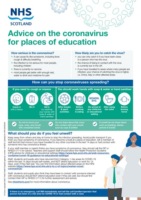 Letter to parents on monday 17th august. | PDF