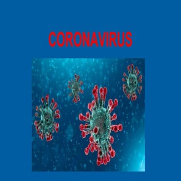 Coronavirus | PPTX