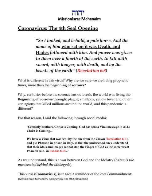 The End times | PPTX | Christianity | Religion & Spirituality