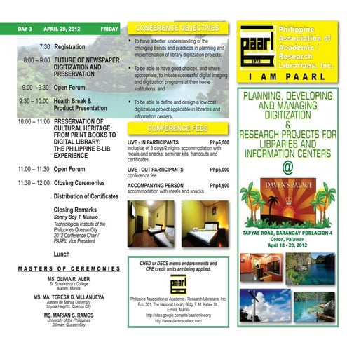 Pasli invitation-and-program | PDF