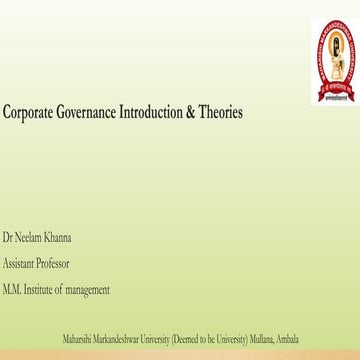 Corporate Governance introduction .pptx
