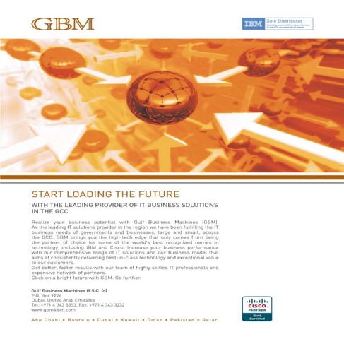 GBM Corporate Brochure | PDF