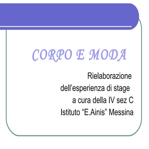 Corpo e moda | PPT | Free Download