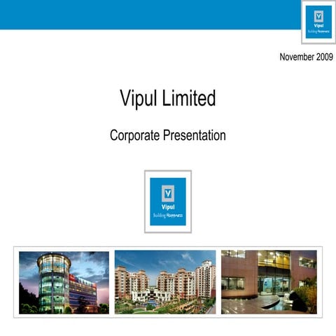 Vipul Limited | PDF