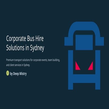 Corporate Bus Hire Solutions in Sydney - PPT by Foxbus | PPTX