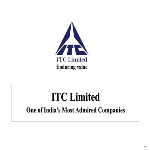 Corporate presentation-itc | PPT