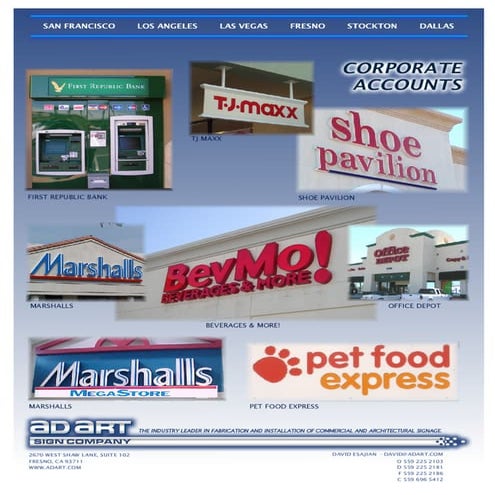 Corporate Accounts | PDF