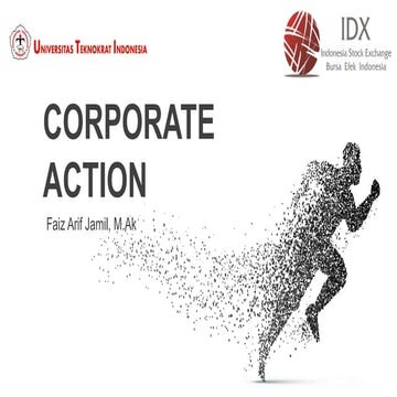 Corporate action | PPTX