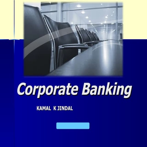 CORPORATE BANKING | PDF