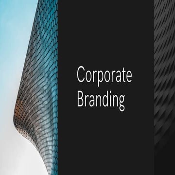 Corporate Branding And Its Benefits Pdf