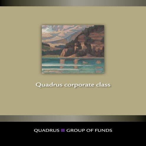 Corporate Class Funds | PDF