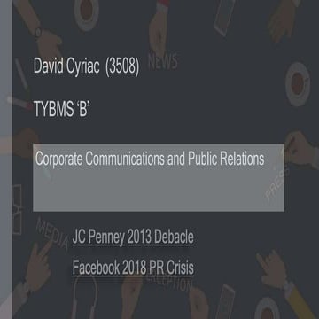 Corporate Communication and Public Relations | PPTX