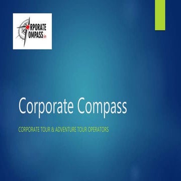 Corporate Tours & Corporate Team Outing | PPTX