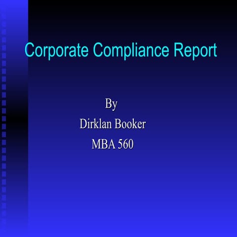 Tip Of The Compliance Iceberg | PDF