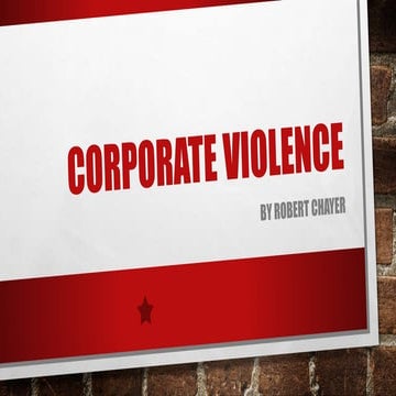 Corporate crime | PPTX