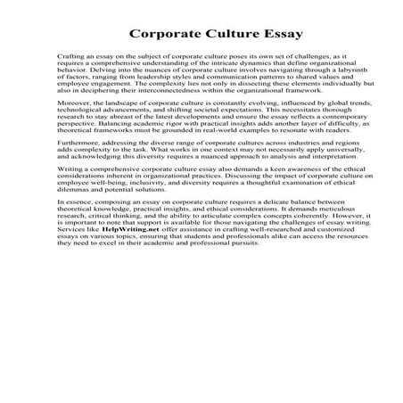 Corporate Culture Essay.pdf