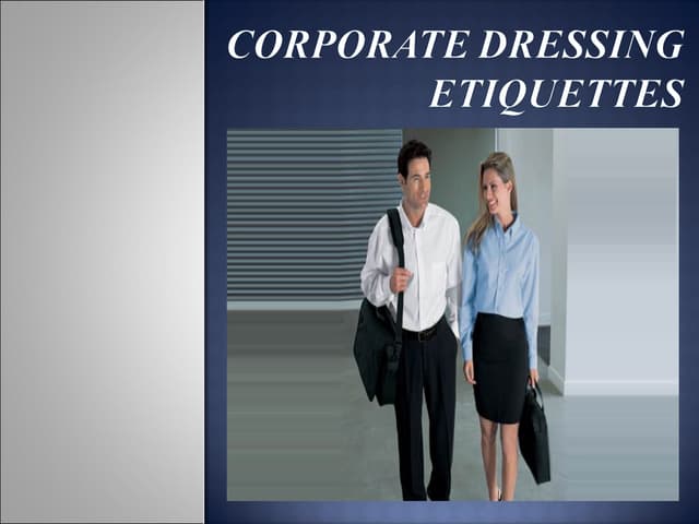 Dress Code Presentation | PPTX