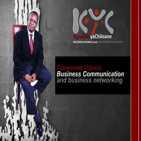 Communication and ethics | PPTX