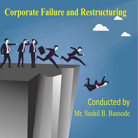 Corporate failure and restructuring | PPTX