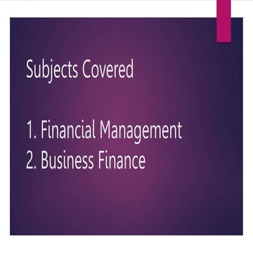 Corporate Finance Powerpoint presentation stocks bonds | PPT | Free ...