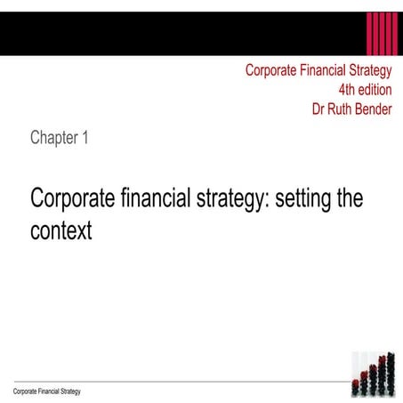 Corporate financial strategy | PPTX