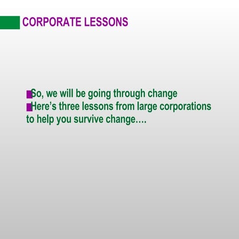 Corporate Lessons | PPT | Birds | Pets