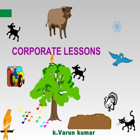 Corporate lessons -varun | PPT
