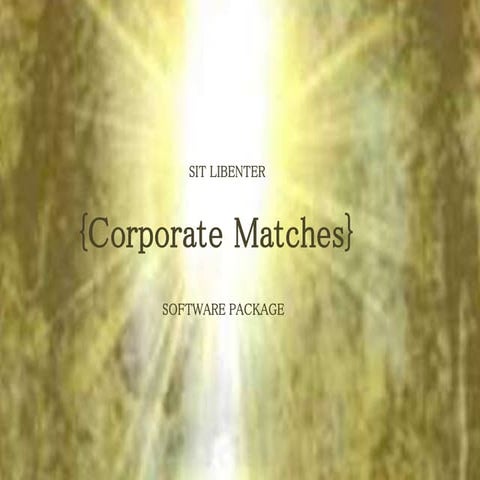 Corporate Matches | PPTX