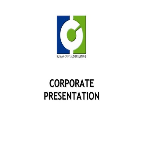 Corporate Presentation | PPT