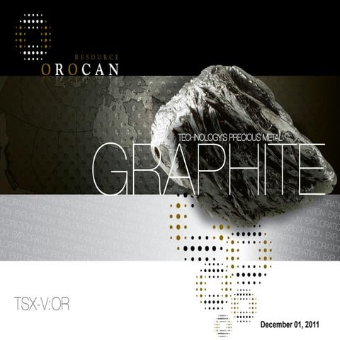 Corporate Presentation - Orocan Resource Graphite | PDF