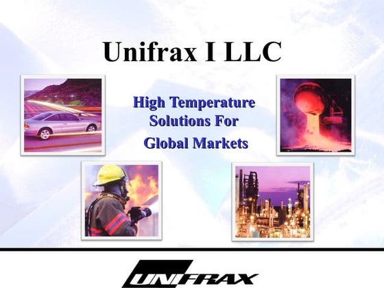 Unifrax presentations